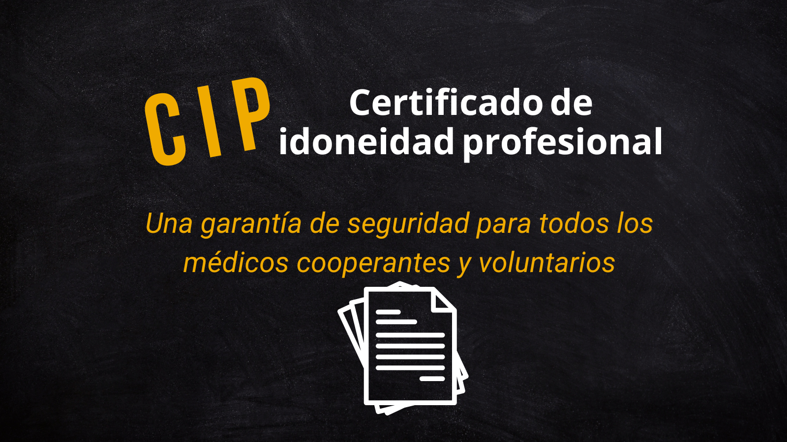 Certificado de Idoneidad Profesional de la OMC