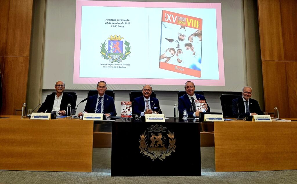El Colegio de Médicos de Badajoz presenta el libro de los XV Casos ...